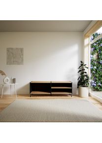 MYCS Lowboard Nussbaum - Designer-TV-Board: Hochwertige Qualität, einzigartiges Design - 151 x 52 x 47 cm, Komplett anpassbar