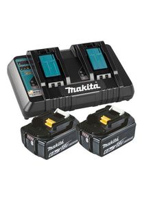 Makita 199484-8 Power Source Kit Li 18V 2x6Ah