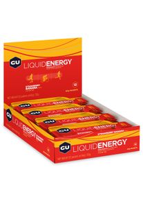 GU Unisex Liquid Energy Strawberry Banana Karton (12 Stück)