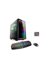 CSL Aqueon A77310 Extreme Edition Gaming-PC (AMD Ryzen 7 7800X3D, NVIDIA GeForce RTX 4070, 32 GB RAM, 1000 GB SSD, Wasserkühlung), schwarz