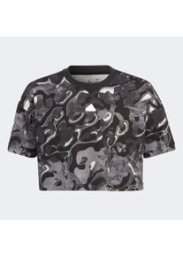 Adidas Future Icons Allover Print Cotton Kids T-Shirt