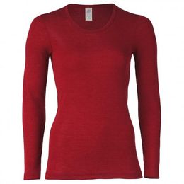 Engel - Women's Unterhemd L/S - Merinounterwäsche Gr 38/40 rot