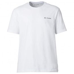 Vaude - Brand Shirt - T-Shirt Gr S weiß