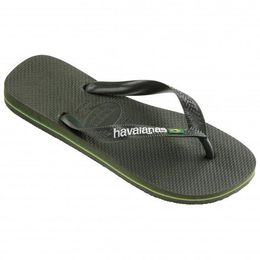 Havaianas - Brasil Logo - Sandalen Brazil 35/36 | EU 37-38 oliv