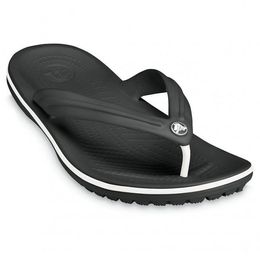 Crocs - Crocband Flip - Sandalen US M8 / W10 | EU 41-42 schwarz/grau