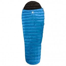 Alvivo - Ibex Light - Daunenschlafsack Gr 215 cm Zip: Left Turquoise /Schwarz