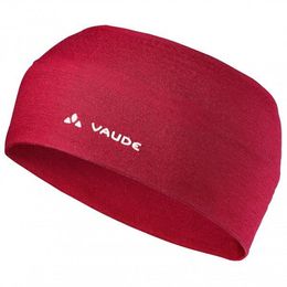 Vaude - Cassons Merino Headband - Stirnband Gr One Size rot