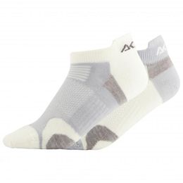 Aclima - Ankle Socks 2-Pack - Merinosocken 32-35 | EU 32-35 grau/weiß