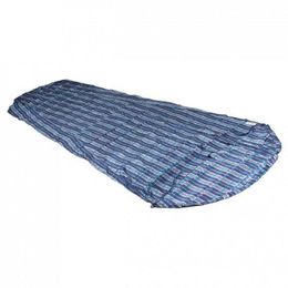 Cocoon - MummyLiner Silk - Reiseschlafsack Gr 241 x 90/56 cm Blau/Grau