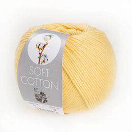 Soft Cotton von Lana Grossa, Gelb, aus Baumwolle