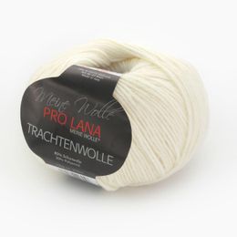 Trachtenwolle von Pro Lana, Wollwei&szlig;, aus Schurwolle