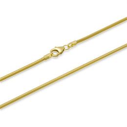 UNIQUE 333er Goldkette: Schlangenkette Gold 45cm