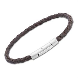 UNIQUE Leder Armband 3,5 mm Edelstahlverschluss