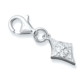 UNIQUE Exklusiver 925 Silber Charm zum Einhängen