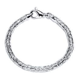 UNIQUE 925 Silberarmband: Königsarmband Silber 5mm