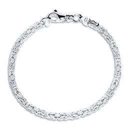 UNIQUE 925 Silberarmband: Königsarmband Silber 3,5mm