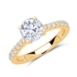 Brilladia Ring 750er Gold mit Brillanten