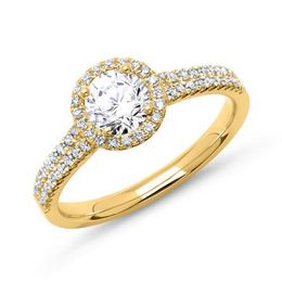 Brilladia Ring 750er Gold mit Brillanten