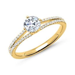 Brilladia 750er Gold Ring mit Diamanten