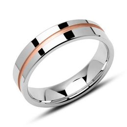vivo Ring für Herren aus 925er Silber rosé