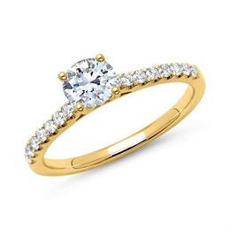 Brilladia Ring 750er Gold mit Diamanten