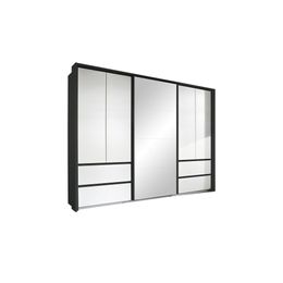 Schwebetürenschrank Wetzlar - weiß - 271 cm - 210 cm - 62 cm - Sconto