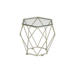 Höffner Beistelltisch Urban Scandi ¦ creme ¦ Maße (cm): B: 42,5 H: 42,5 » Höffner