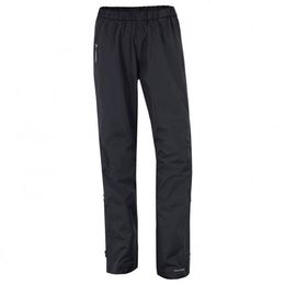 Vaude - Women's Fluid Full-Zip Pants - Regenhose Gr 36 schwarz