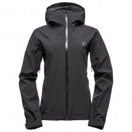 Black Diamond - Women's Stormline Stretch Rain Shell - Regenjacke Gr L grau/schwarz