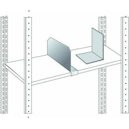 Stecktrennblech freihstehend, Ausführung: für Kantenhöhe 40 mm...