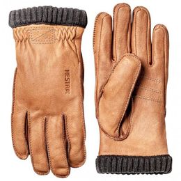 Hestra - Deerskin Primaloft Rib - Handschuhe Gr 7 orange