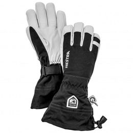 Hestra - Army Leather Heli Ski 5 Finger - Handschuhe Gr 5 schwarz/grau