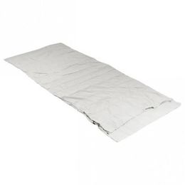 Cocoon - TravelSheet Egyptian Cotton - Reiseschlafsack Gr 220 x 90 cm Grau/Weiß