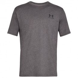 Under Armour - Sportstyle Left Chest S/S - Funktionsshirt Gr XS - Regular grau