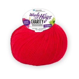 Charity von Woolly Hugs, Rot, aus Wolle