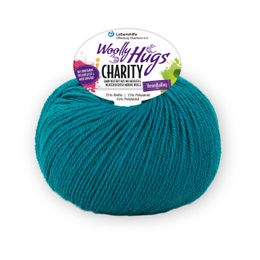 Charity von Woolly Hugs, Petrol, aus Wolle
