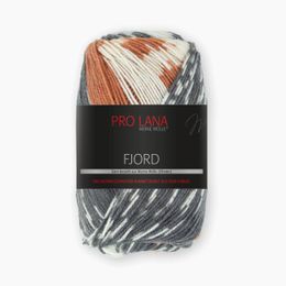 Fjord von Pro Lana, Grau/Braun Color, aus Wolle