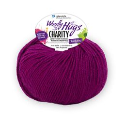 Charity von Woolly Hugs, Fuchsia, aus Wolle