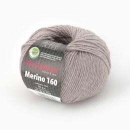 Merino 160 EXP von Austermann , Beige meliert, aus Schurwolle