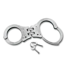 Mil-Tec Handschelle Police Double Lock Starr S/Steel