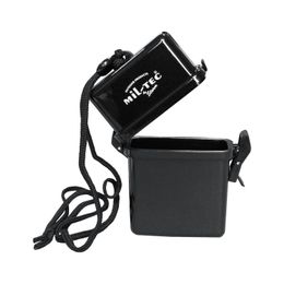 Mil-Tec Transportbox wasserdicht m. Nackenband schwarz