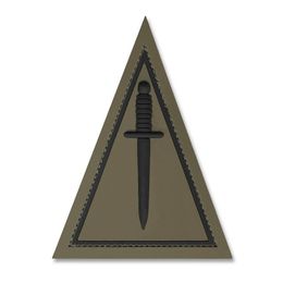 3-D Rubber Patch Jagdkommando oliv