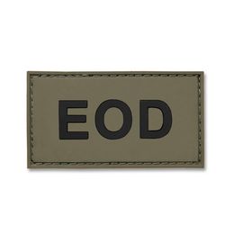 3-D Rubber Patch EOD oliv