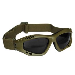 Mil-Tec Commando Brille Air Pro smoke oliv