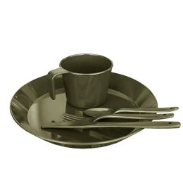 Mil-Tec Camping Set Kunststoff 5-teilig