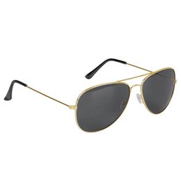Mil-Tec US Pilotenbrille gold m. Etui