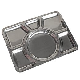 Mil-Tec Edelstahl Kantinenplatte 6-fach