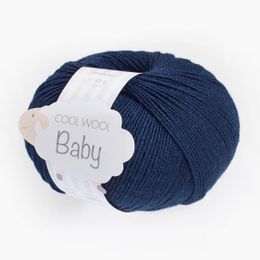 Cool Wool Baby, 50 g von Lana Grossa, Nachtblau, aus Schurwolle