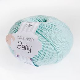 Cool Wool Baby, 50 g von Lana Grossa, Hellt&uuml;rkis, aus Schurwolle