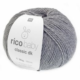 Baby Classic dk von Rico Design, Silber Melange, aus Polyacryl